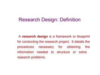 Research design | PPT