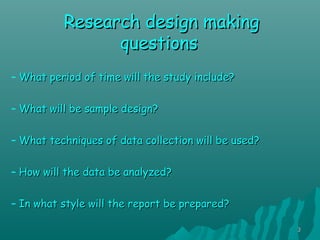 Research design | PPT