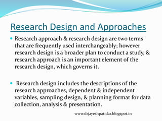 Research design | PPT