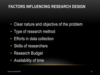 Research design | PPTX