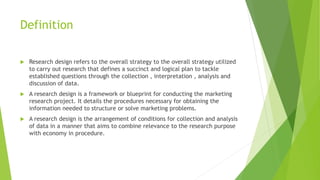 Research design | PPTX