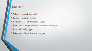 Research design | PPT