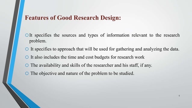 Research design | PPT
