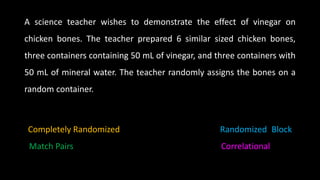 research design.pptx | Genetics | Science