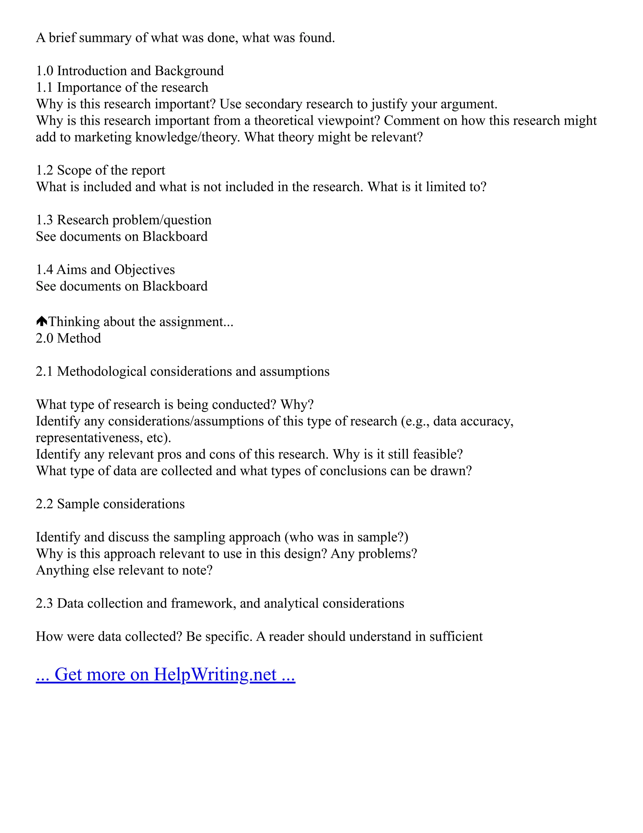 Research Design | PDF