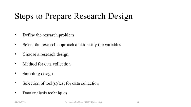 Research Design: A Foundation of Research.pptx