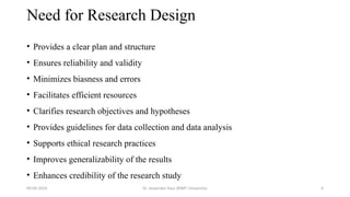 Research Design: A Foundation of Research.pptx