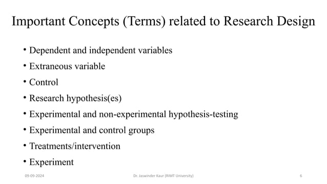 Research Design: A Foundation of Research.pptx