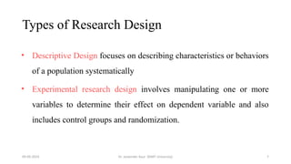 Research Design: A Foundation of Research.pptx