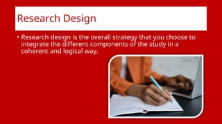 Research Design: Basic Introduction and Concept Clarity | PPT