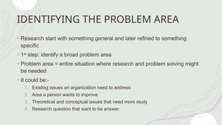 researxcg process and research design part 2 | PPT