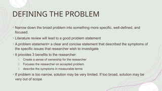 researxcg process and research design part 2 | PPT