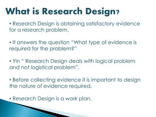 Research Design simplified | PDF