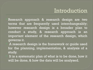 Research Design presentation with Research references | PPTX