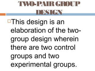 Research design2 | PPT | Science
