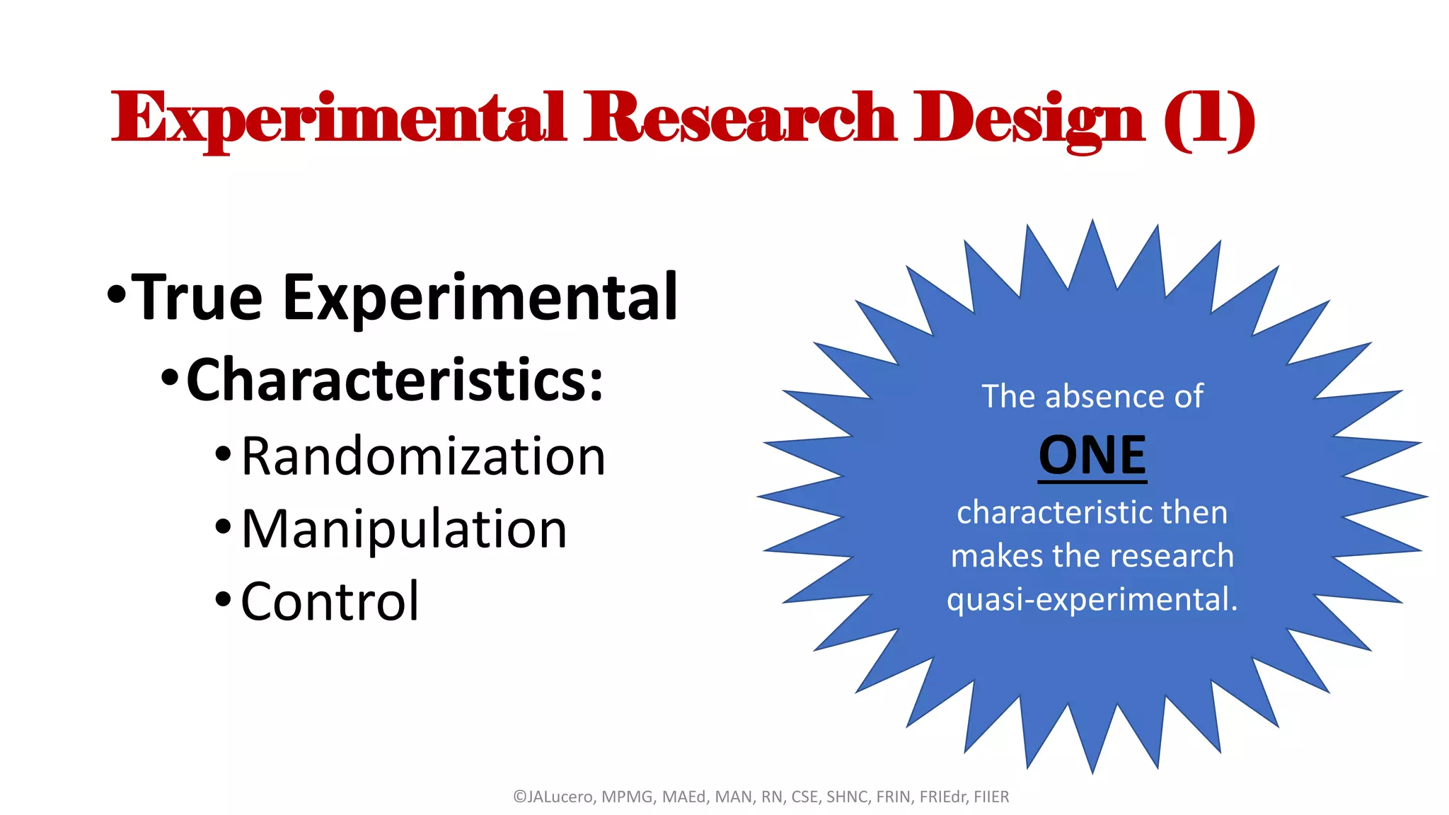 Quantitative Research Design | PDF