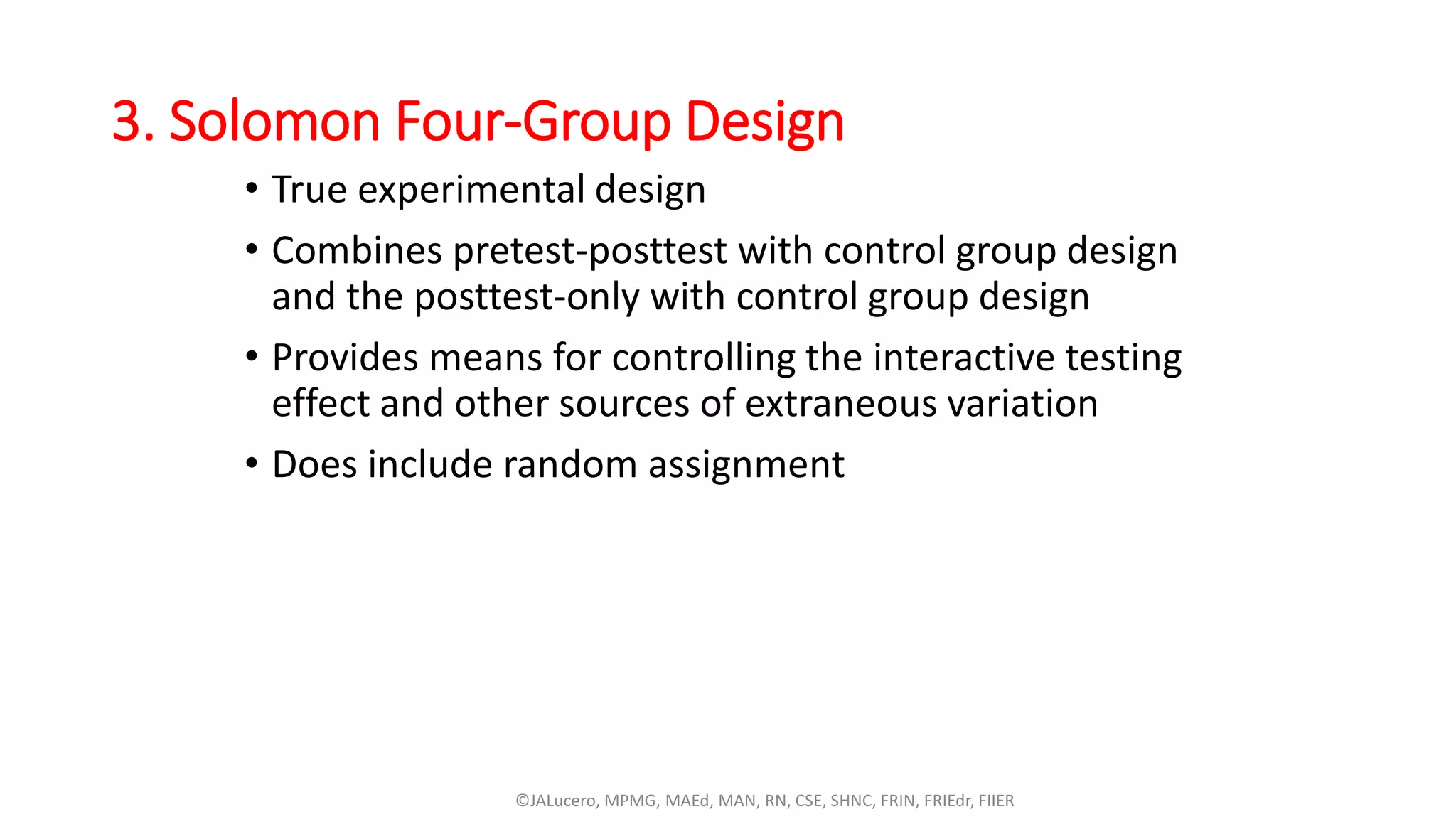 Quantitative Research Design | PDF