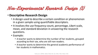 Quantitative Research Design | PDF