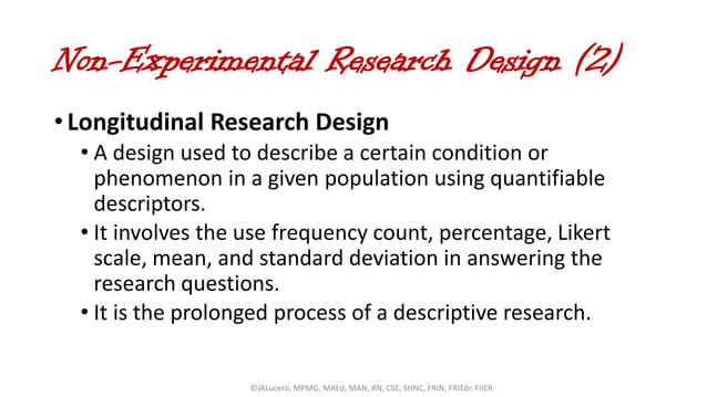 Quantitative Research Design | PDF