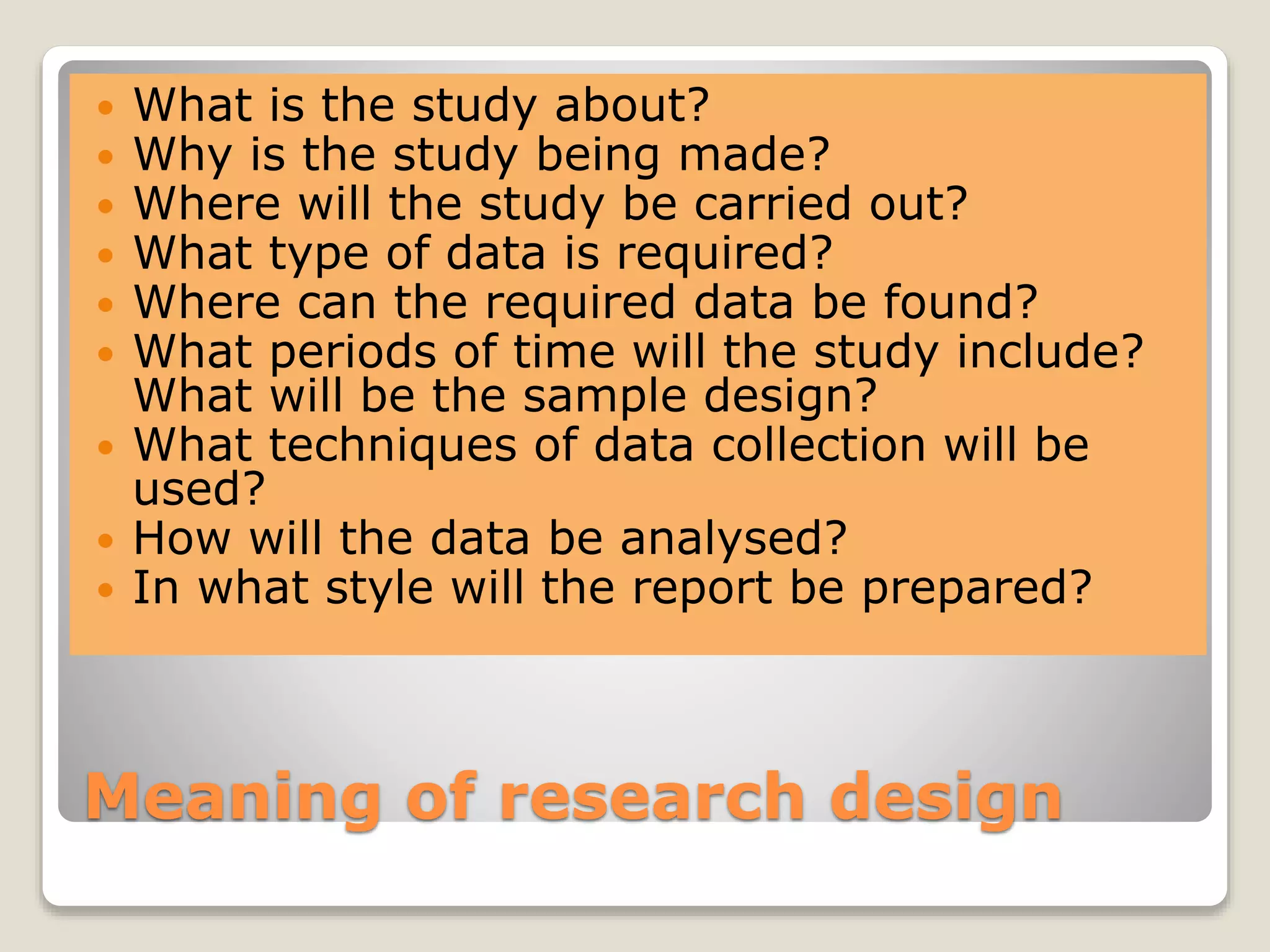 Research design | PPTX