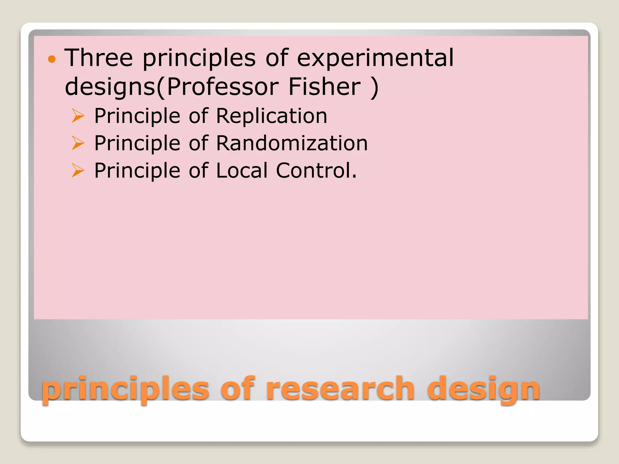 Research design | PPTX
