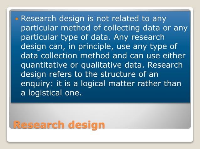 Research design | PPT