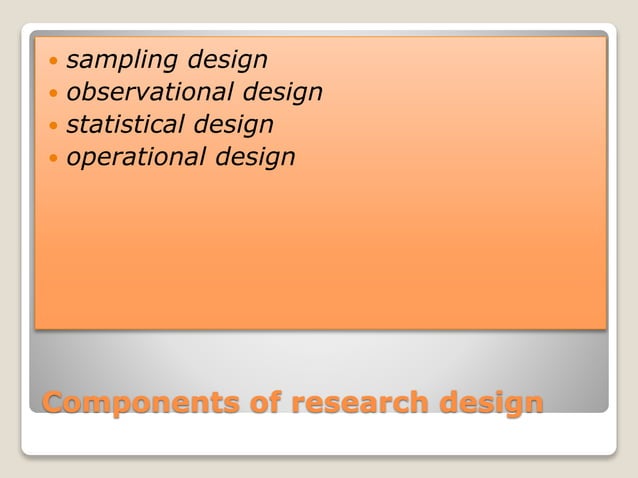 Research design | PPT