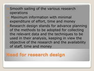 Research design | PPT