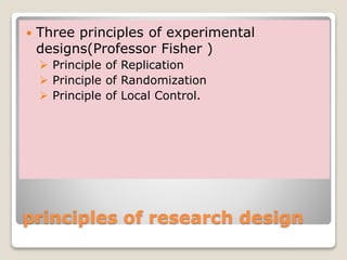 Research design | PPT