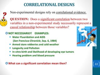 Research design and experimentation | PPT