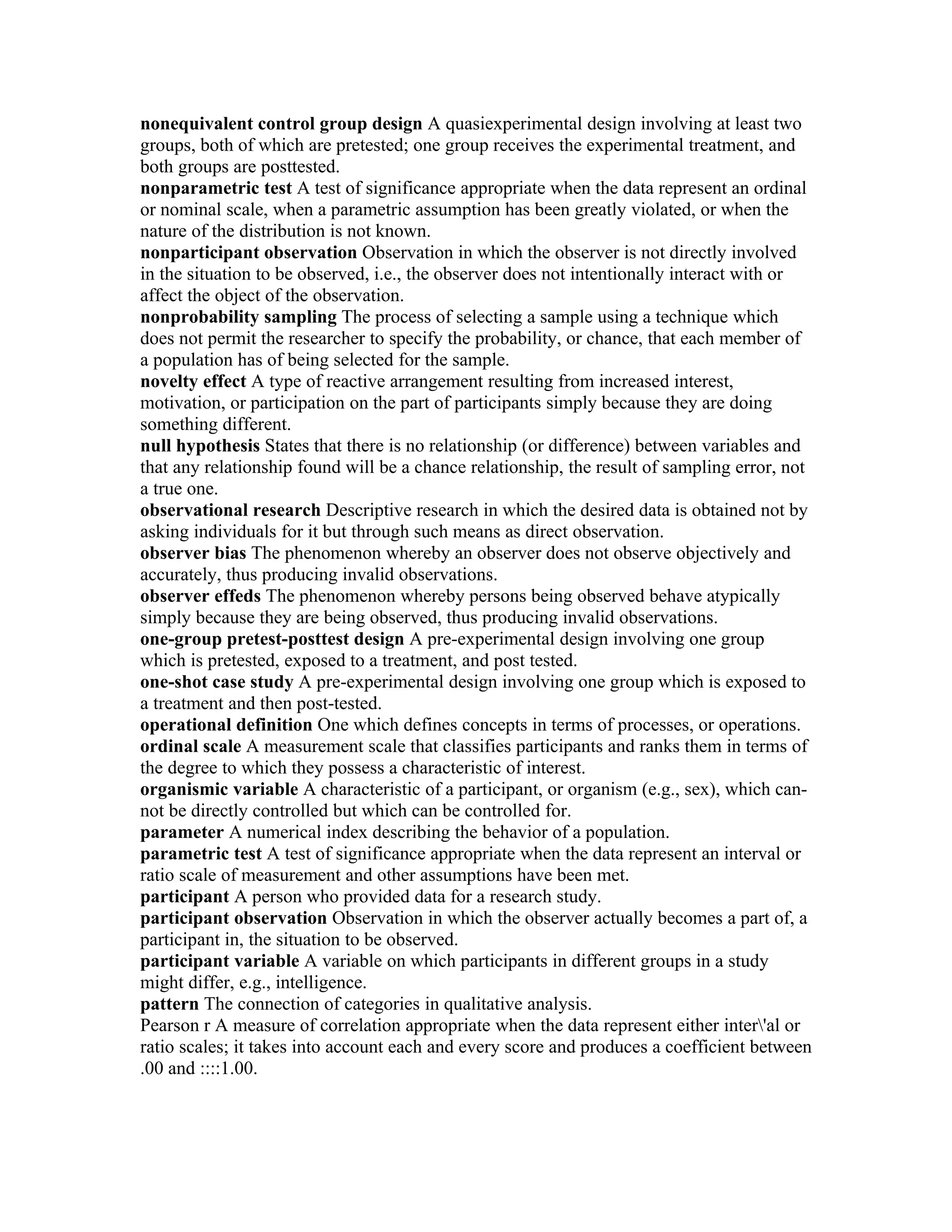 Research Design and Methodology, Dr. W.A. Kritsonis | DOC