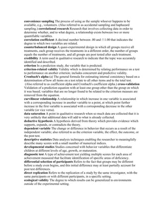 Research Design and Methodology, Dr. W.A. Kritsonis | DOC