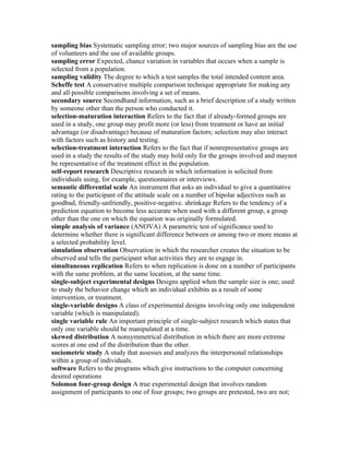 Research Design and Methodology, Dr. W.A. Kritsonis | DOC