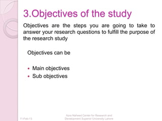 Research design and Proposal Writing | PPTX