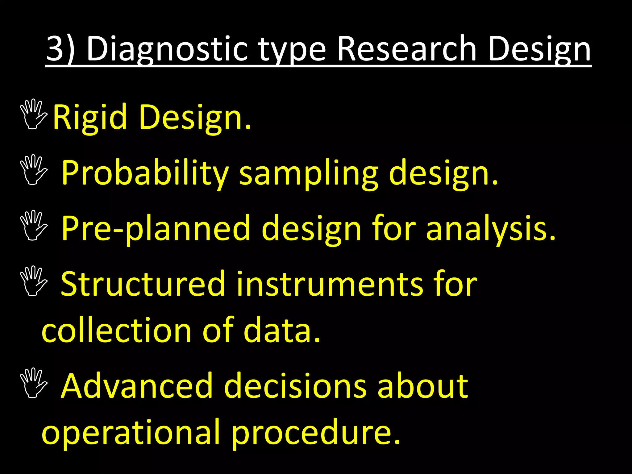 Research Design and Types of Research Design Arun Joseph MPhil ppt | PPTX