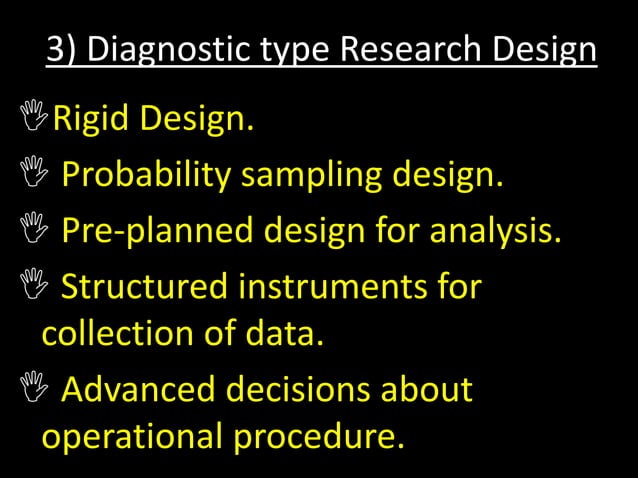 Research Design and Types of Research Design Arun Joseph MPhil ppt | PPTX