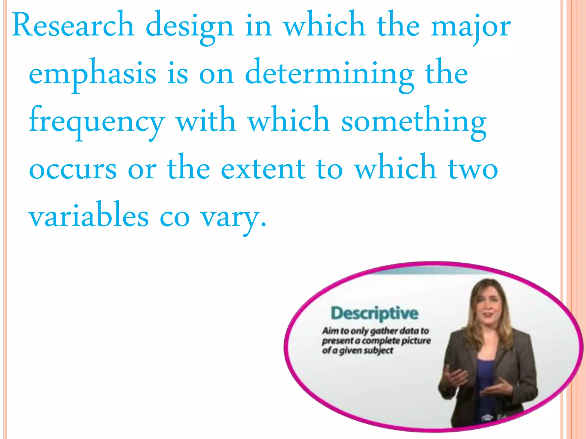 Research design and types of research design final ppt | PPT