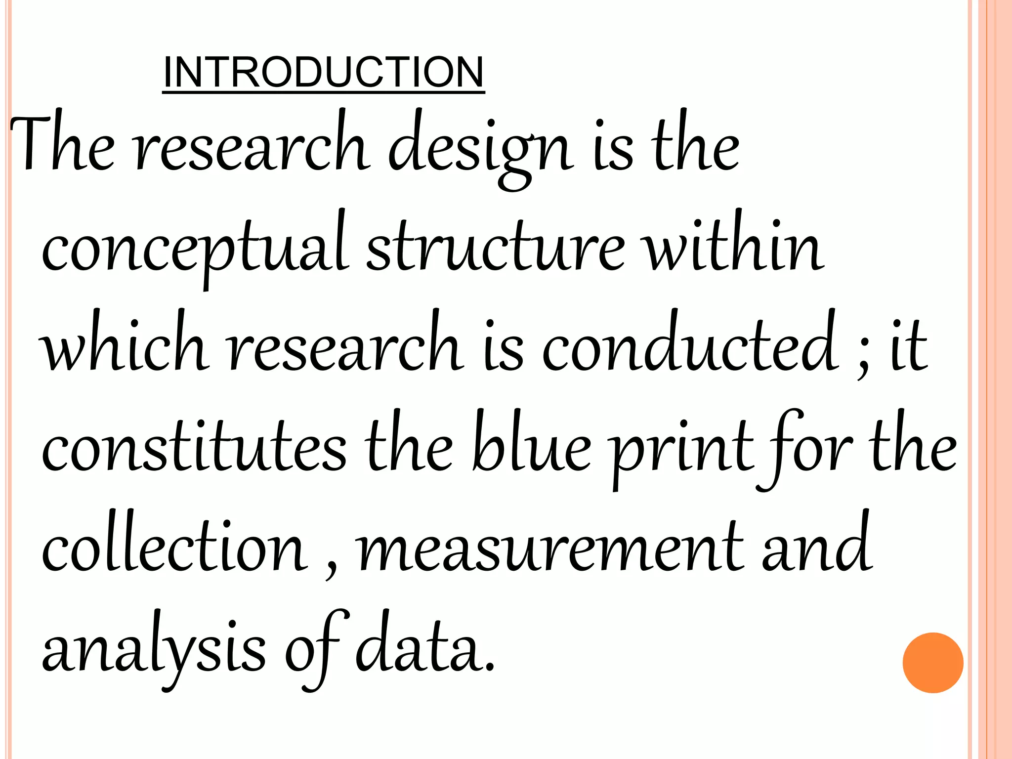 Research design and types of research design final ppt | PPT