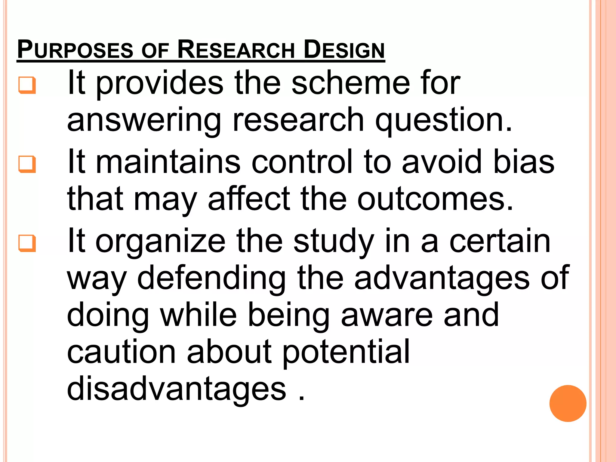 Research design and types of research design final ppt | PPT