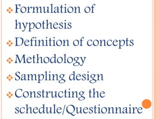 Research design and types of research design final ppt | PPT