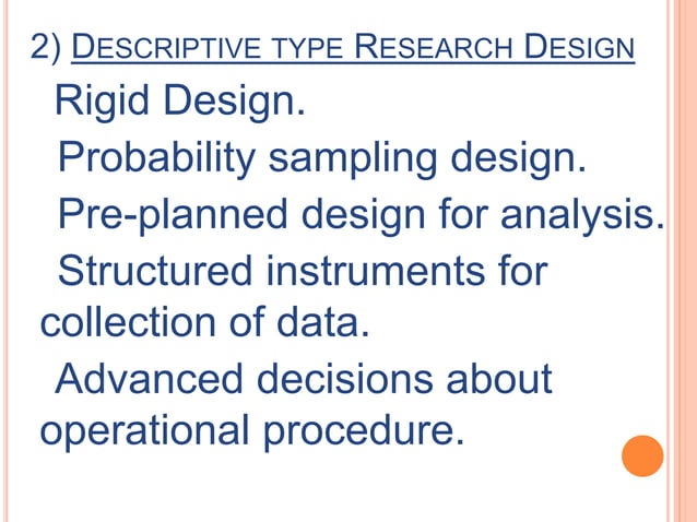 Research design and types of research design final ppt | PPT