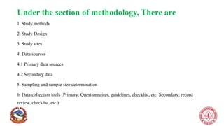 Research design andmethods | PPTX