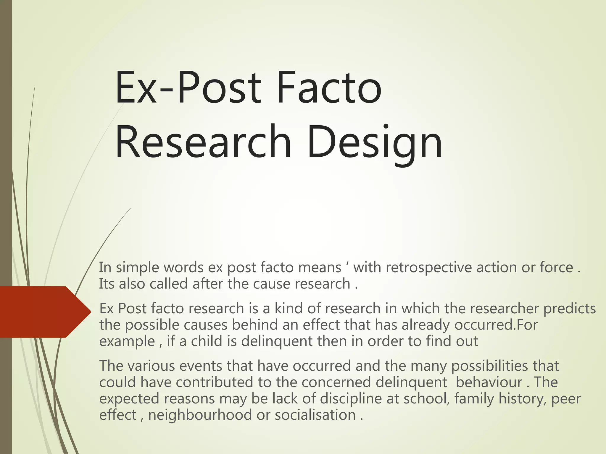 What is a Research design and its types | PPTX