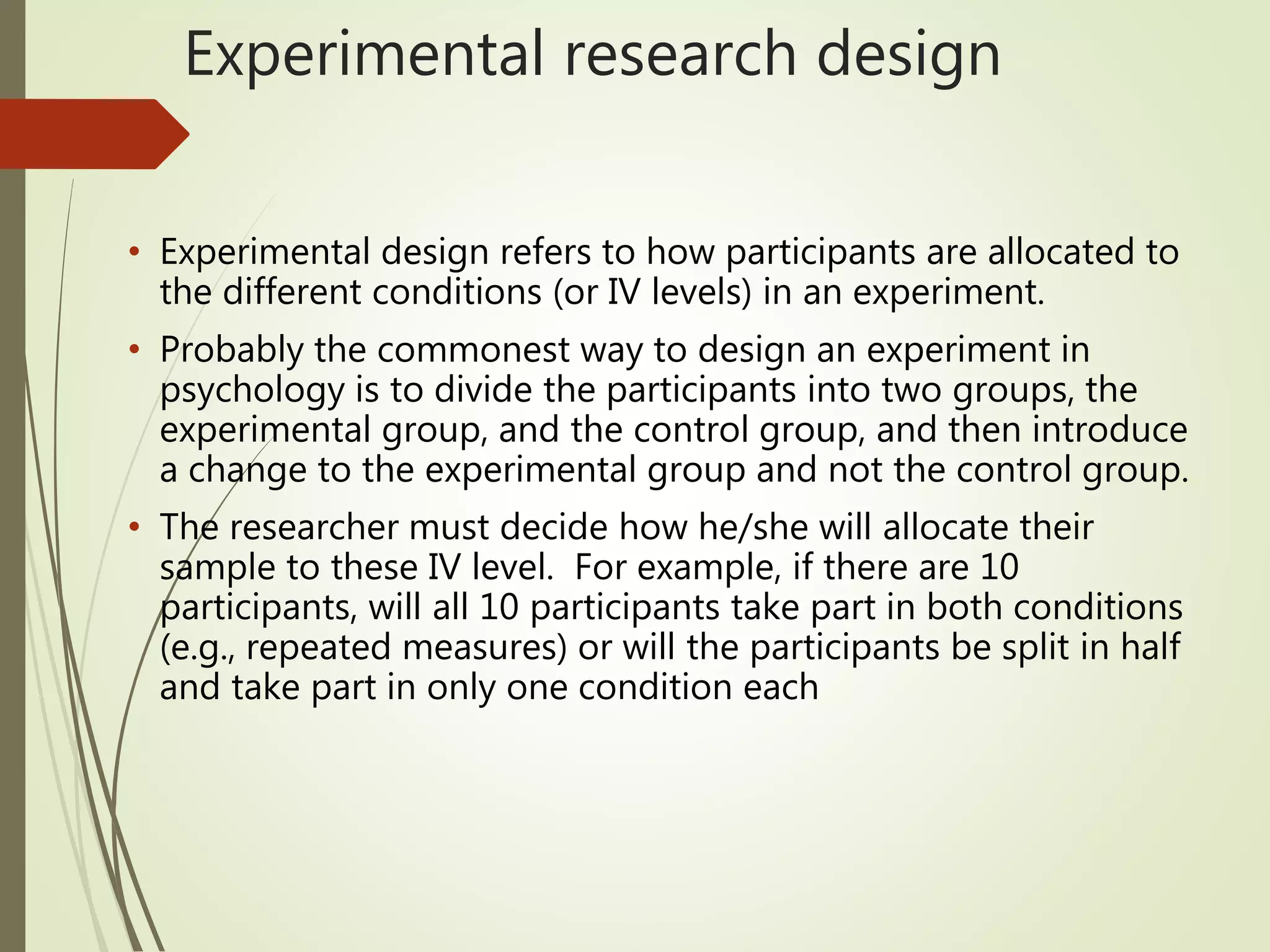 What is a Research design and its types | PPTX