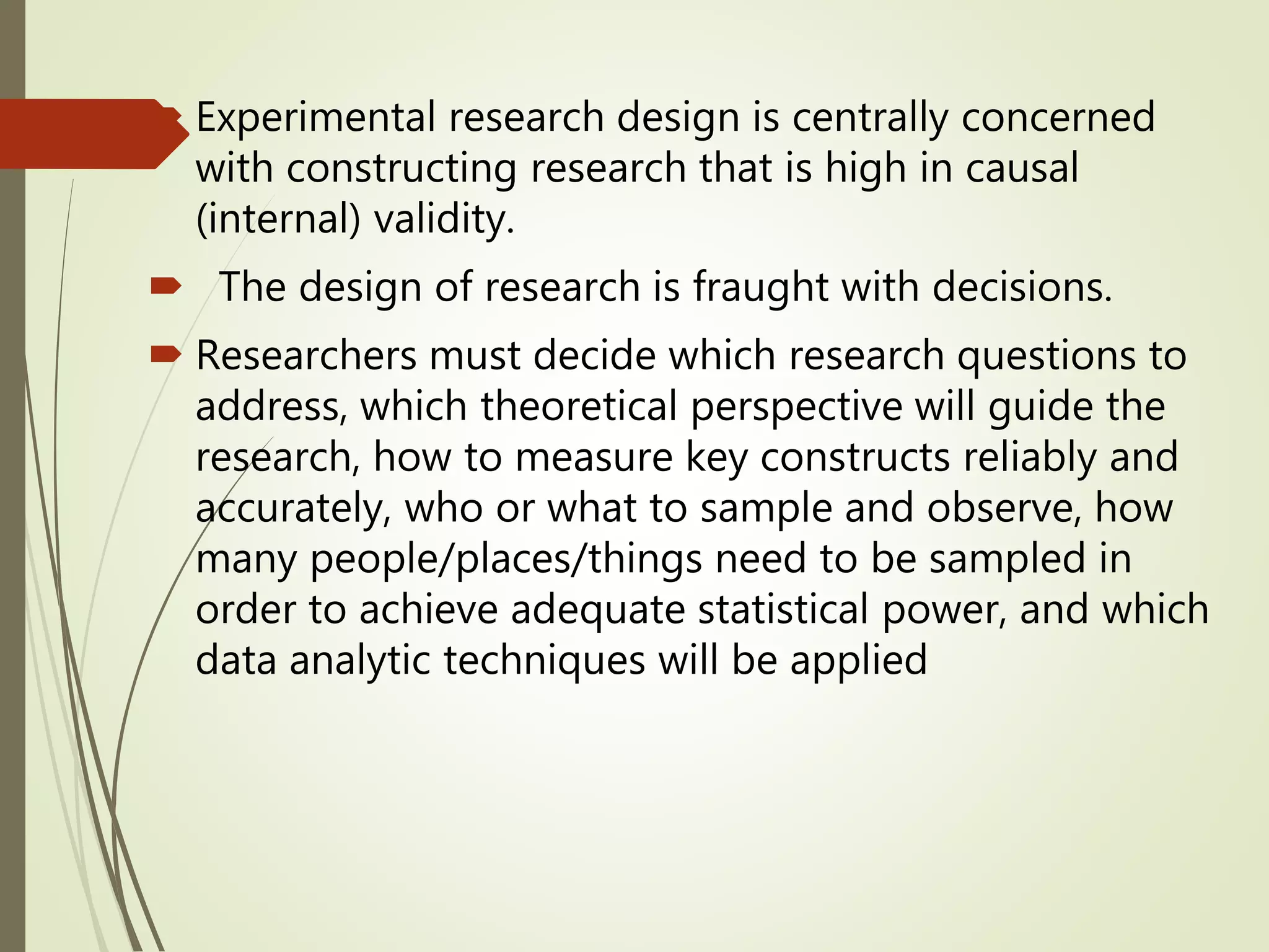 What is a Research design and its types | PPTX