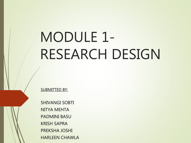 What is a Research design and its types | PPTX | Educational Assessment | Education