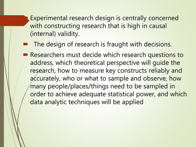 What is a Research design and its types | PPTX | Educational Assessment | Education