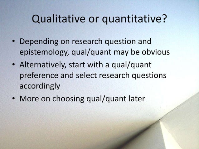 Research design, philosophy and methods | PPTX