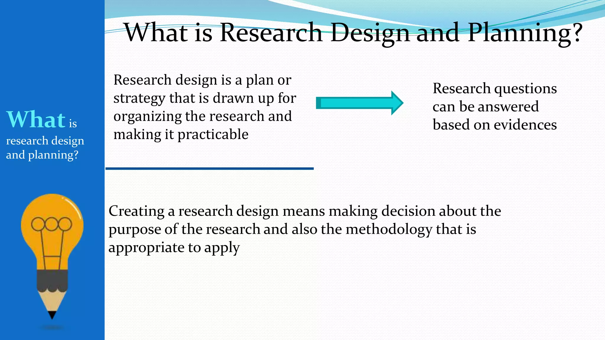 Research Design Planning | PPTX