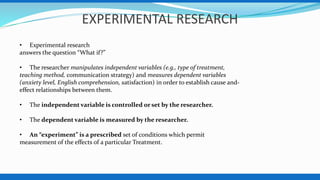 Research Design Planning | PPTX